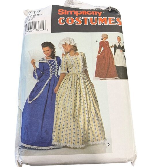 Simplicity | Office | Simplicity 973 Historical Costume Sewing Pattern ...